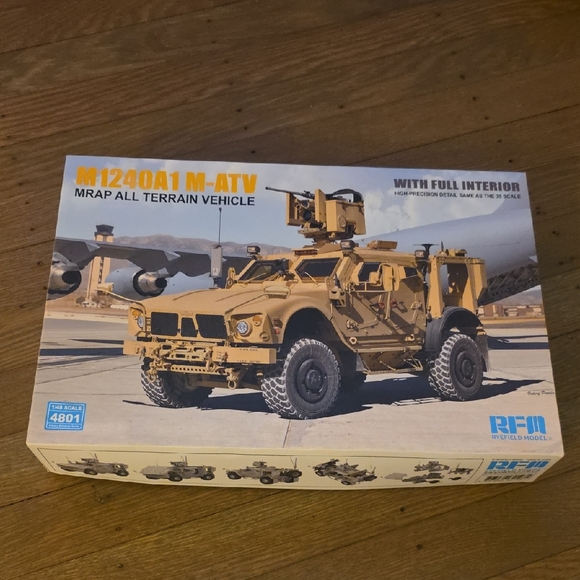 Ryefield Model | Office | M24a1 Matv Mrap All Terrain Vehicle Model Kit ...